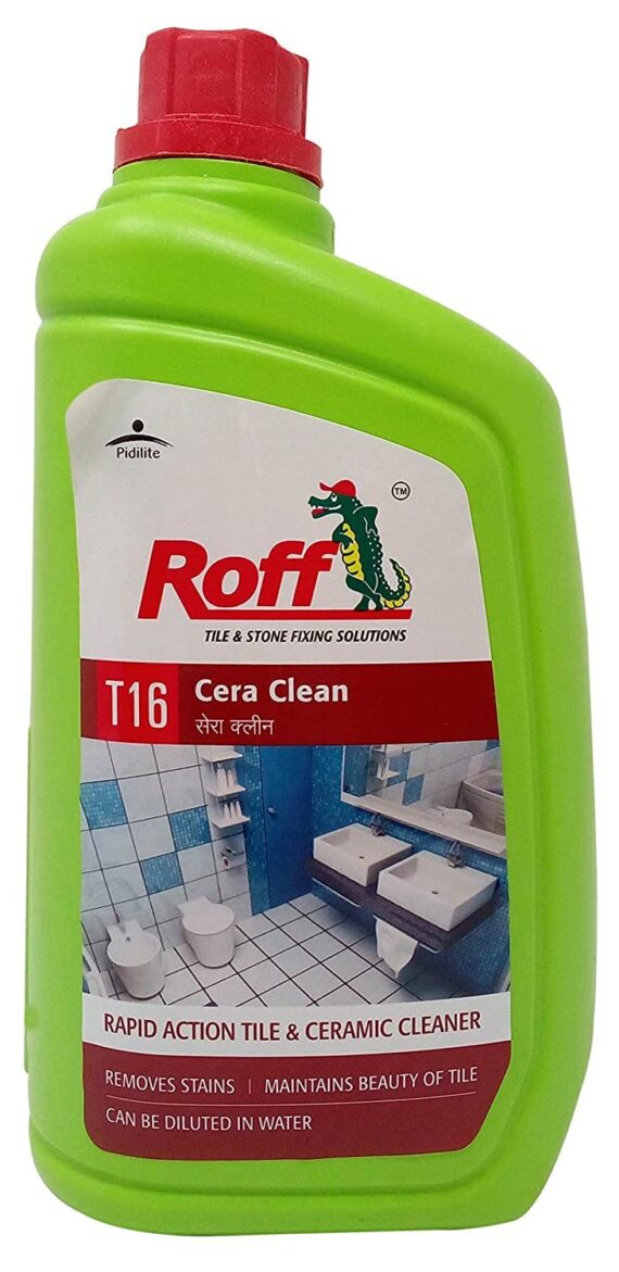 Roff Cera Cleaner Bathroom Tiles and Floor Cleaner (500ml) Half Litre ...