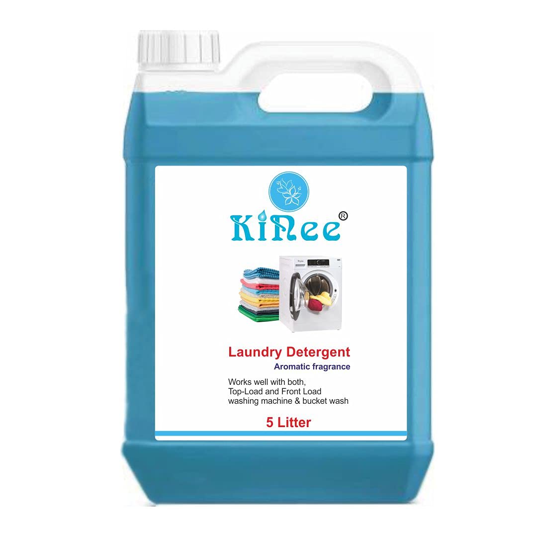 Sanman Kinee Liquid Detergent 5 Liter, Detergent Suitable for Top-Load ...